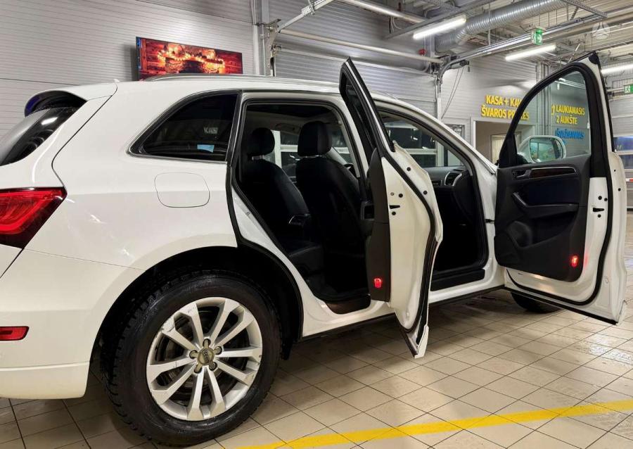 Balts Audi Q5 2013 Viļņa, ar dzinēja tilpumu 1.98 L un nobraukumu 209 tūkst. km par 6700 €, foto 7 vietnē AUTOMOTO.COM.LV