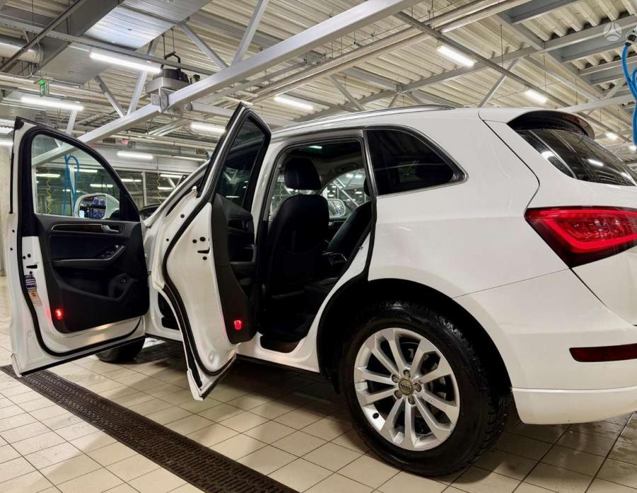 Balts Audi Q5 2013 Viļņa, ar dzinēja tilpumu 1.98 L un nobraukumu 209 tūkst. km par 6700 €, foto 8 vietnē AUTOMOTO.COM.LV