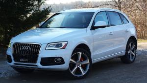 White Audi Q5 2013 in Petrikaiciai, with an engine capacity of 3.00 L and mileage of 313 thousand km for 13499 €, photo 2 on AUTOMOTO.COM.LV