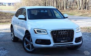 White Audi Q5 2013 in Petrikaiciai, with an engine capacity of 3.00 L and mileage of 313 thousand km for 13499 €, photo 4 on AUTOMOTO.COM.LV