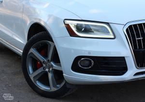 White Audi Q5 2013 in Petrikaiciai, with an engine capacity of 3.00 L and mileage of 313 thousand km for 13499 €, photo 6 on AUTOMOTO.COM.LV