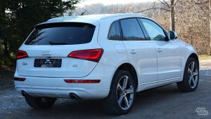 White Audi Q5 2013 in Petrikaiciai, with an engine capacity of 3.00 L and mileage of 313 thousand km for 13499 €, photo 12 on AUTOMOTO.COM.LV