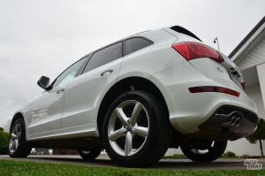 White Audi Q5 2013 in Kaunas, with an engine capacity of 2.00 L and mileage of 249 thousand km for 10650 €, photo 11 on AUTOMOTO.COM.LV