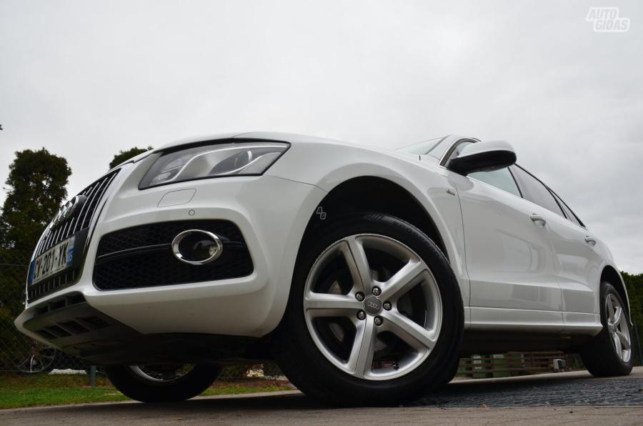White Audi Q5 2013 in Kaunas, with an engine capacity of 2.00 L and mileage of 249 thousand km for 10650 €, photo 19 on AUTOMOTO.COM.LV