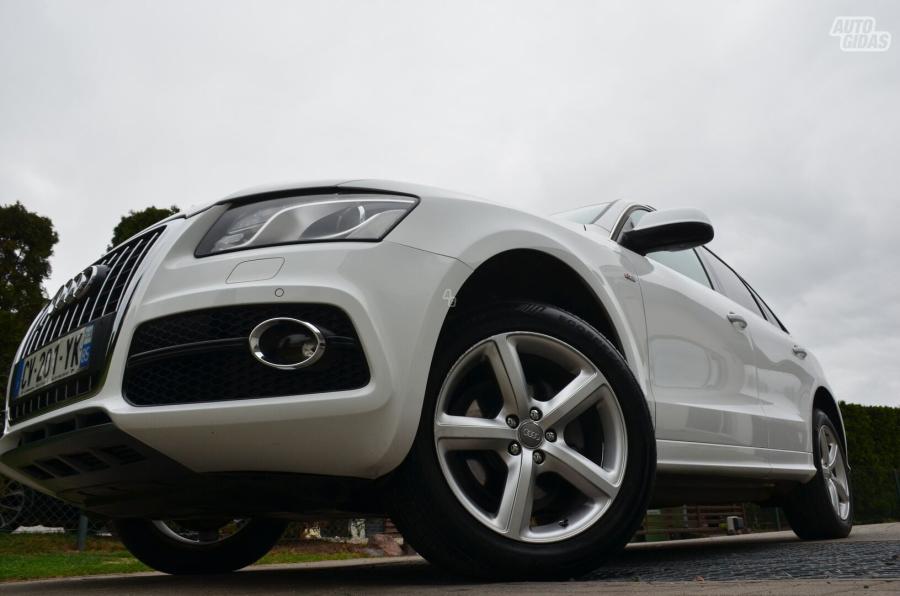 White Audi Q5 2013 in Kaunas, with an engine capacity of 2.00 L and mileage of 249 thousand km for 10650 €, photo 25 on AUTOMOTO.COM.LV