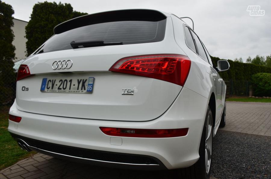 White Audi Q5 2013 in Kaunas, with an engine capacity of 2.00 L and mileage of 249 thousand km for 10650 €, photo 30 on AUTOMOTO.COM.LV