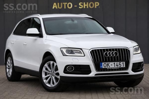 Balts Audi Q5 2013 Tukums, ar dzinēja tilpumu 2.00 L un nobraukumu 267 tūkst. km par 11490 €, foto 1 vietnē AUTOMOTO.COM.LV