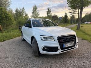 Белый Ауди Ку 5 2013 в Рига, объемом двигателя 3.00 л и пробегом 295 тыс. км за 14900 €, фото  на AUTOMOTO.COM.LV