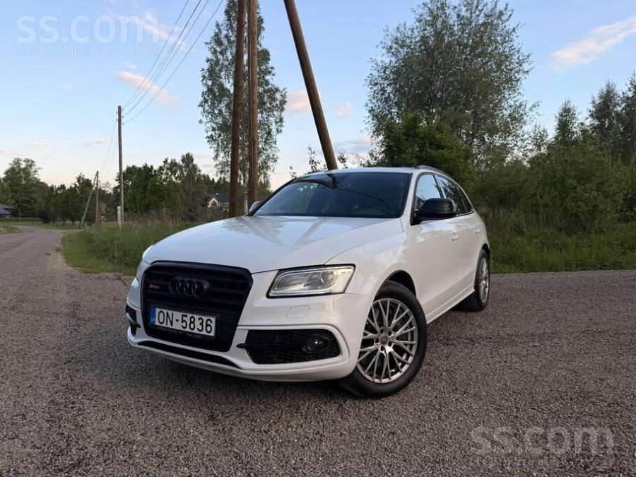 Balts Audi Q5 2013 Rīga, ar dzinēja tilpumu 3.00 L un nobraukumu 295 tūkst. km par 14900 €, foto 5 vietnē AUTOMOTO.COM.LV