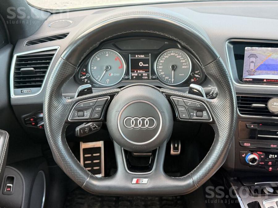 Balts Audi Q5 2013 Rīga, ar dzinēja tilpumu 3.00 L un nobraukumu 295 tūkst. km par 14900 €, foto 16 vietnē AUTOMOTO.COM.LV