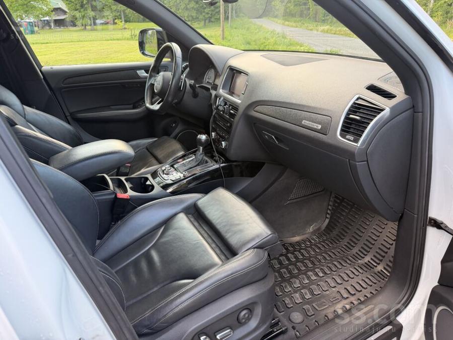 Balts Audi Q5 2013 Rīga, ar dzinēja tilpumu 3.00 L un nobraukumu 295 tūkst. km par 14900 €, foto 19 vietnē AUTOMOTO.COM.LV