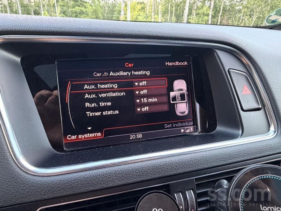 Balts Audi Q5 2013 Rīga, ar dzinēja tilpumu 3.00 L un nobraukumu 295 tūkst. km par 14900 €, foto 31 vietnē AUTOMOTO.COM.LV