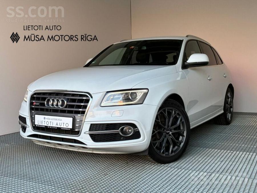 Balts Audi Q5 2013 Rīga, ar dzinēja tilpumu 3.00 L un nobraukumu 216 tūkst. km par 14900 €, foto 1 vietnē AUTOMOTO.COM.LV