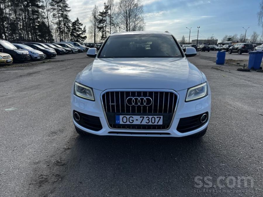 Balts Audi Q5 2013 Rīga, ar dzinēja tilpumu 2.00 L un nobraukumu 236 tūkst. km par 10200 €, foto 1 vietnē AUTOMOTO.COM.LV
