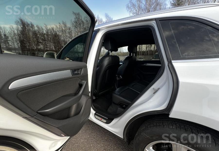 Balts Audi Q5 2013 Rīga, ar dzinēja tilpumu 2.00 L un nobraukumu 236 tūkst. km par 10200 €, foto 12 vietnē AUTOMOTO.COM.LV