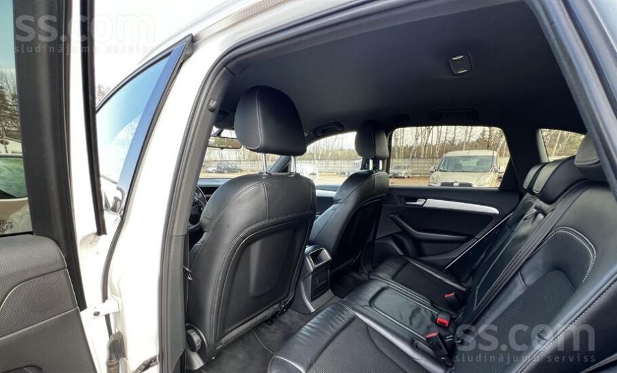 Balts Audi Q5 2013 Rīga, ar dzinēja tilpumu 2.00 L un nobraukumu 236 tūkst. km par 10200 €, foto 13 vietnē AUTOMOTO.COM.LV