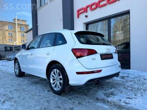 White Audi Q5 2013 in Riga, with an engine capacity of 2.00 L and mileage of 136 thousand km for 11900 €, photo 4 on AUTOMOTO.COM.LV