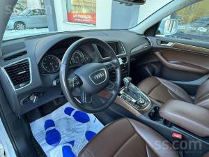 White Audi Q5 2013 in Riga, with an engine capacity of 2.00 L and mileage of 136 thousand km for 11900 €, photo 9 on AUTOMOTO.COM.LV