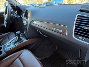 White Audi Q5 2013 in Riga, with an engine capacity of 2.00 L and mileage of 136 thousand km for 11900 €, photo 19 on AUTOMOTO.COM.LV