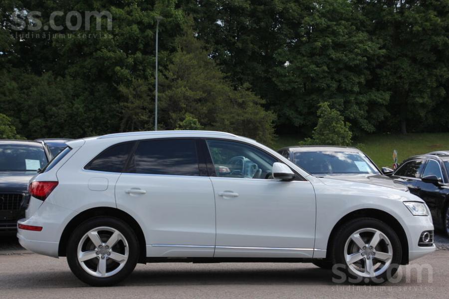 Balts Audi Q5 2013 Tukums, ar dzinēja tilpumu 2.00 L un nobraukumu 204 tūkst. km par 12990 €, foto 6 vietnē AUTOMOTO.COM.LV