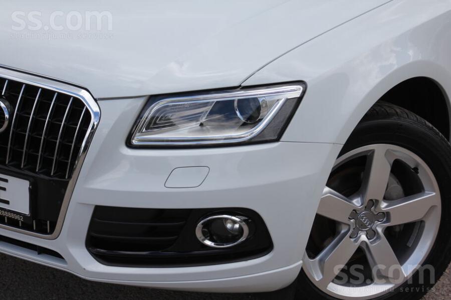 Balts Audi Q5 2013 Tukums, ar dzinēja tilpumu 2.00 L un nobraukumu 204 tūkst. km par 12990 €, foto 35 vietnē AUTOMOTO.COM.LV