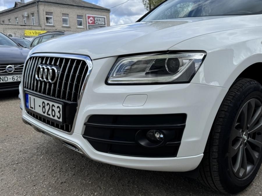 White Audi Q5 2013 in Riga, with an engine capacity of 2.00 L and mileage of 267 thousand km for 14000 €, photo 14 on AUTOMOTO.COM.LV
