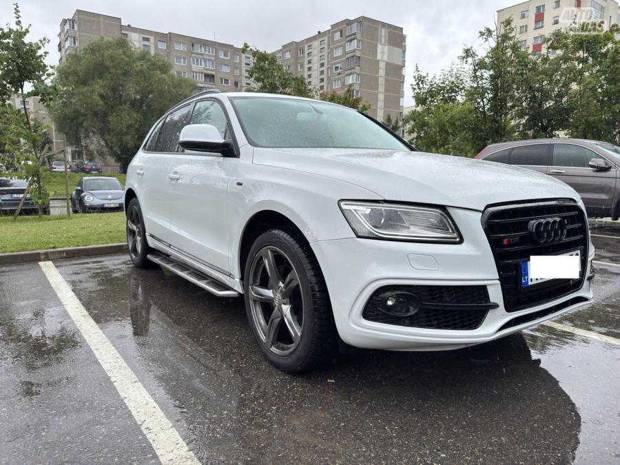 Белый Ауди Ку 5 2013 в Вильнюс, объемом двигателя 2.00 л и пробегом 185 тыс. км за 6800 €, фото 1 на AUTOMOTO.COM.LV