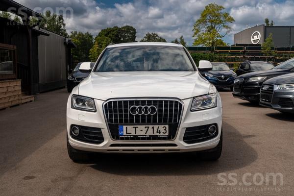 White Audi Q5 2013 in Riga, with an engine capacity of 3.00 L and mileage of 0 thousand km for 6650 €, photo 1 on AUTOMOTO.COM.LV