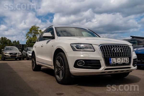 White Audi Q5 2013 in Riga, with an engine capacity of 3.00 L and mileage of 0 thousand km for 6650 €, photo 3 on AUTOMOTO.COM.LV