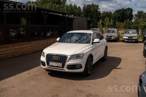 White Audi Q5 2013 in Riga, with an engine capacity of 3.00 L and mileage of 0 thousand km for 6650 €, photo 5 on AUTOMOTO.COM.LV