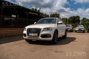 White Audi Q5 2013 in Riga, with an engine capacity of 3.00 L and mileage of 0 thousand km for 6650 €, photo 6 on AUTOMOTO.COM.LV