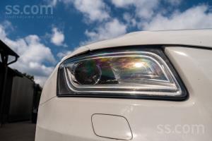 White Audi Q5 2013 in Riga, with an engine capacity of 3.00 L and mileage of 0 thousand km for 6650 €, photo 10 on AUTOMOTO.COM.LV