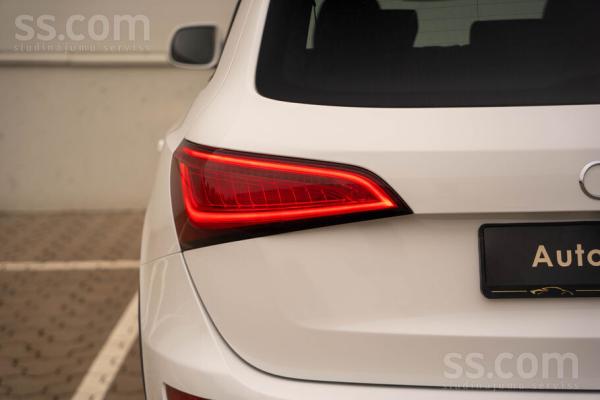 White Audi Q5 2013 in Riga, with an engine capacity of 3.00 L and mileage of 254 thousand km for 13990 €, photo 5 on AUTOMOTO.COM.LV