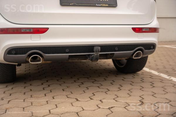 White Audi Q5 2013 in Riga, with an engine capacity of 3.00 L and mileage of 254 thousand km for 13990 €, photo 7 on AUTOMOTO.COM.LV
