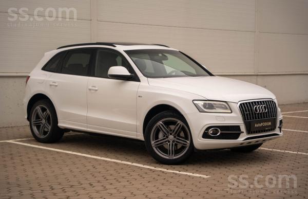 White Audi Q5 2013 in Riga, with an engine capacity of 3.00 L and mileage of 254 thousand km for 13990 €, photo 10 on AUTOMOTO.COM.LV