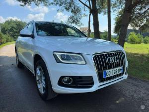White Audi Q5 2013 in Vilnius, with an engine capacity of 2.97 L and mileage of 278 thousand km for 11990 €, photo 12 on AUTOMOTO.COM.LV