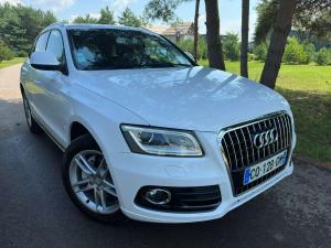 White Audi Q5 2013 in Vilnius, with an engine capacity of 2.97 L and mileage of 278 thousand km for 11990 €, photo 13 on AUTOMOTO.COM.LV