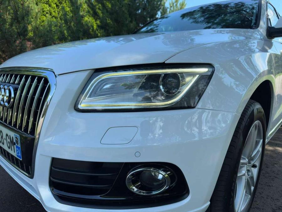 White Audi Q5 2013 in Vilnius, with an engine capacity of 2.97 L and mileage of 278 thousand km for 11990 €, photo 15 on AUTOMOTO.COM.LV