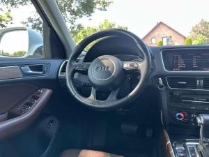 White Audi Q5 2013 in Vilnius, with an engine capacity of 2.97 L and mileage of 278 thousand km for 11990 €, photo 19 on AUTOMOTO.COM.LV