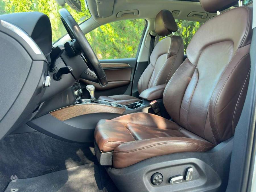 White Audi Q5 2013 in Vilnius, with an engine capacity of 2.97 L and mileage of 278 thousand km for 11990 €, photo 27 on AUTOMOTO.COM.LV