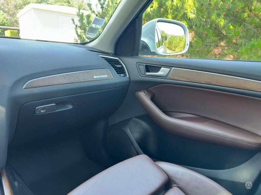 White Audi Q5 2013 in Vilnius, with an engine capacity of 2.97 L and mileage of 278 thousand km for 11990 €, photo 32 on AUTOMOTO.COM.LV