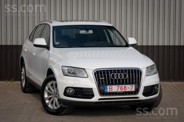 White Audi Q5 2013 in Talsi, with an engine capacity of 3.00 L and mileage of 280 thousand km for 13950 €, photo 1 on AUTOMOTO.COM.LV