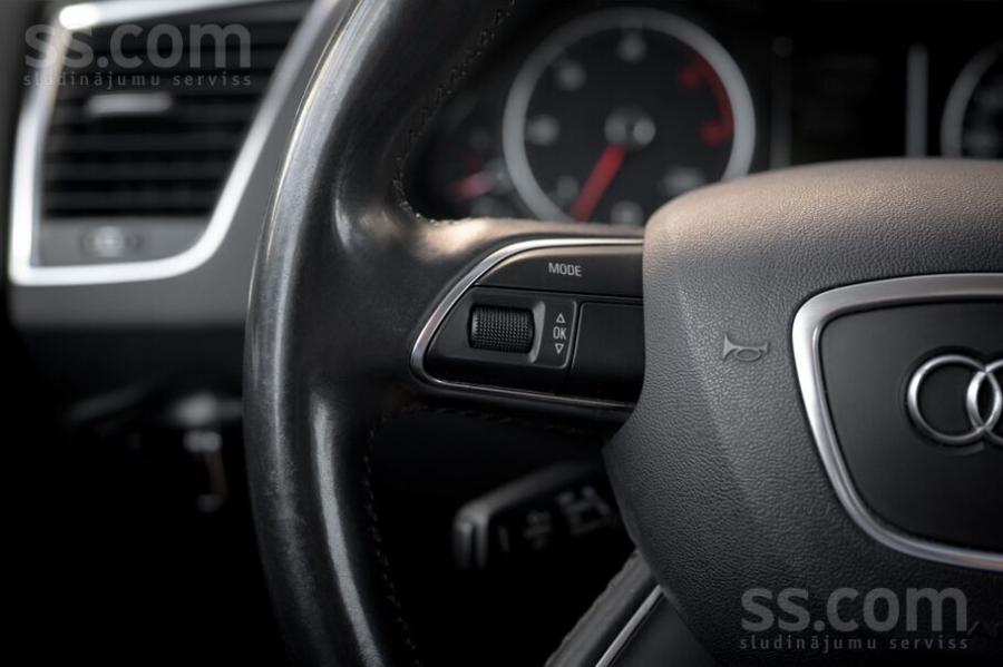 White Audi Q5 2013 in Talsi, with an engine capacity of 3.00 L and mileage of 280 thousand km for 13950 €, photo 18 on AUTOMOTO.COM.LV