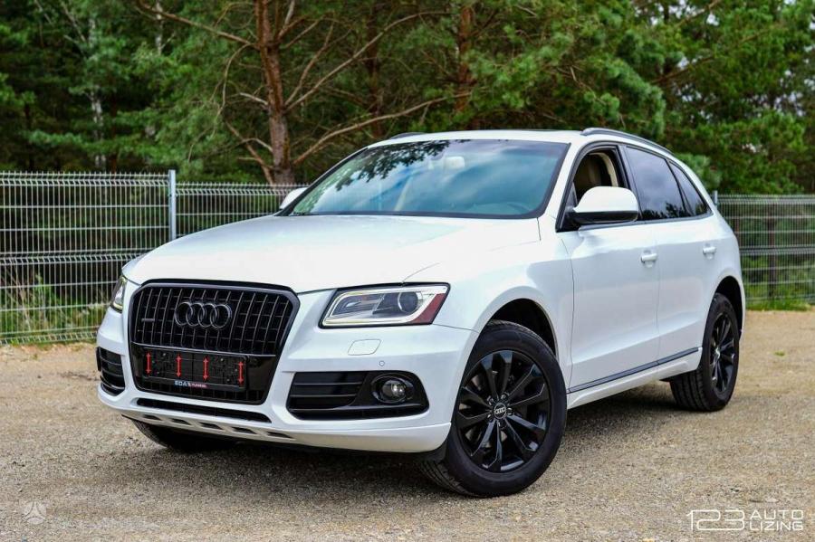 White Audi Q5 2013 in Kretinga, with an engine capacity of 2.00 L and mileage of 227 thousand km for 12750 €, photo 1 on AUTOMOTO.COM.LV