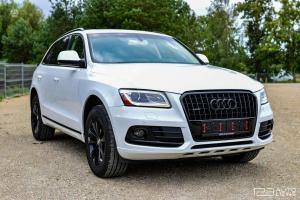 White Audi Q5 2013 in Kretinga, with an engine capacity of 2.00 L and mileage of 227 thousand km for 12750 €, photo 5 on AUTOMOTO.COM.LV
