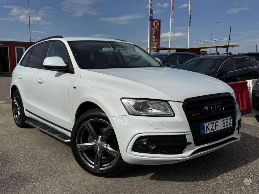 Balts Audi Q5 2013 Viļņa, ar dzinēja tilpumu 1.98 L un nobraukumu 185 tūkst. km par 9990 €, foto 6 vietnē AUTOMOTO.COM.LV