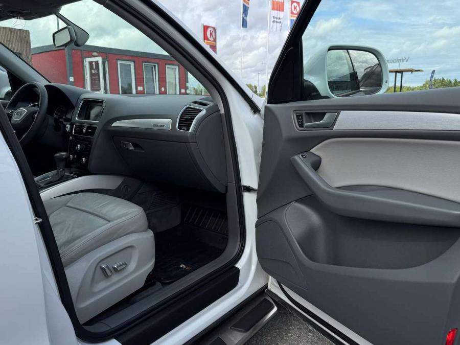Balts Audi Q5 2013 Viļņa, ar dzinēja tilpumu 1.98 L un nobraukumu 185 tūkst. km par 9990 €, foto 22 vietnē AUTOMOTO.COM.LV