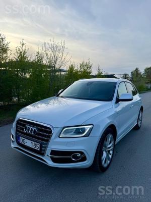 White Audi Q5 2013 in Riga, with an engine capacity of 3.00 L and mileage of 240 thousand km for 15999 €, photo  on AUTOMOTO.COM.LV