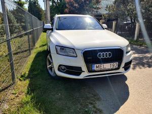 White Audi Q5 2013 in Kaunas, with an engine capacity of 3.00 L and mileage of 243 thousand km for 9950 €, photo  on AUTOMOTO.COM.LV
