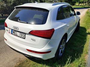White Audi Q5 2013 in Kaunas, with an engine capacity of 3.00 L and mileage of 243 thousand km for 9950 €, photo 6 on AUTOMOTO.COM.LV